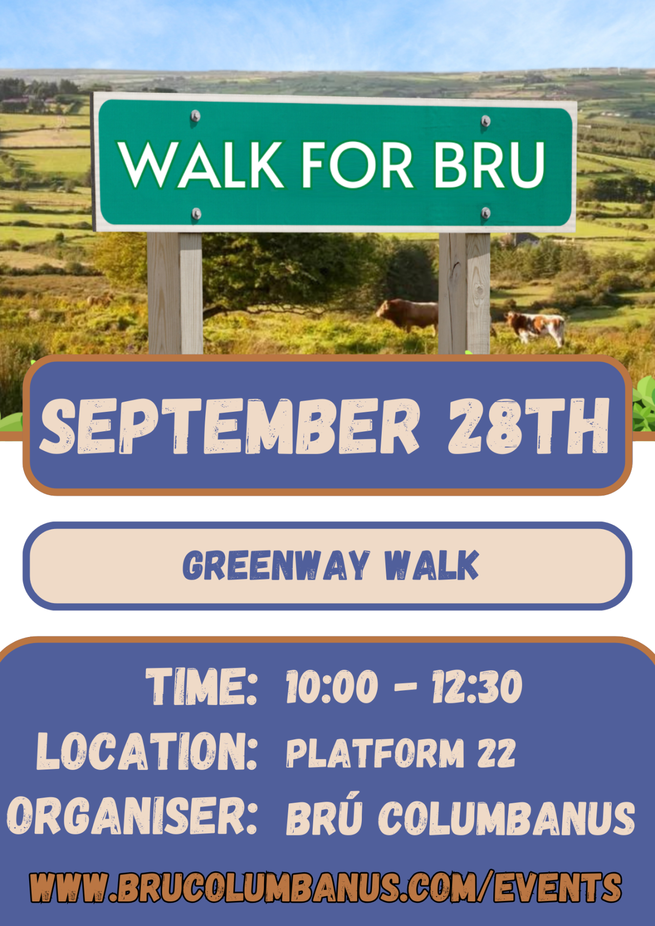 Walk for Bru | Brú Columbanus